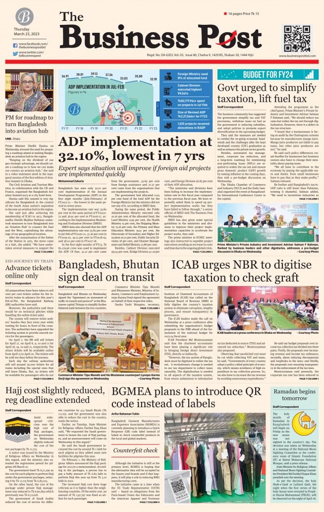 E-paper - 23 March 2023 - 01 - The Business Post